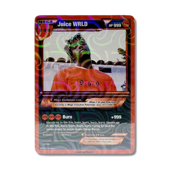 Other | Juice Wrld Pokemon Card | Poshmark